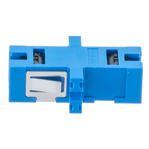 CS Single Channel (2F) Adapter, with Flange, Blue