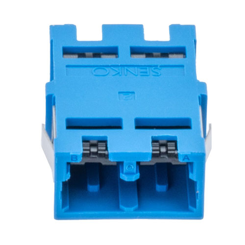 CS Dual Channel (4F) Adapter, without Flange, Blue