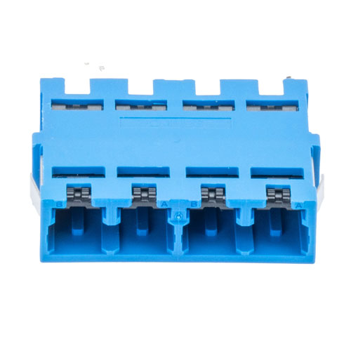 CS Quad Channel (8F) Adapter, without Flange, Blue