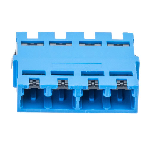 CS Quad Channel (8F) Adapter, without Flange, Blue