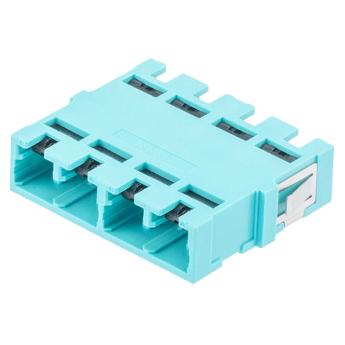 CS Quad Channel (8F) Adapter, without Flange, Aqua