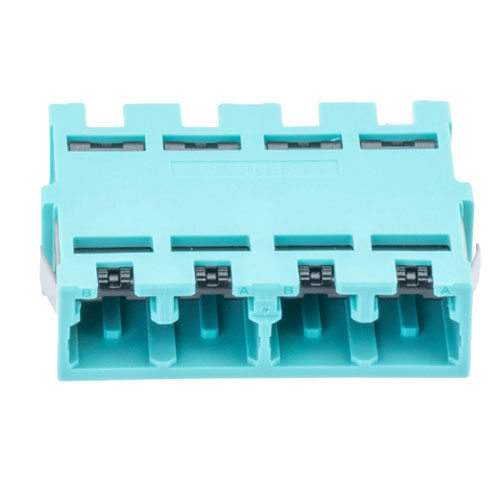 CS Quad Channel (8F) Adapter, without Flange, Aqua