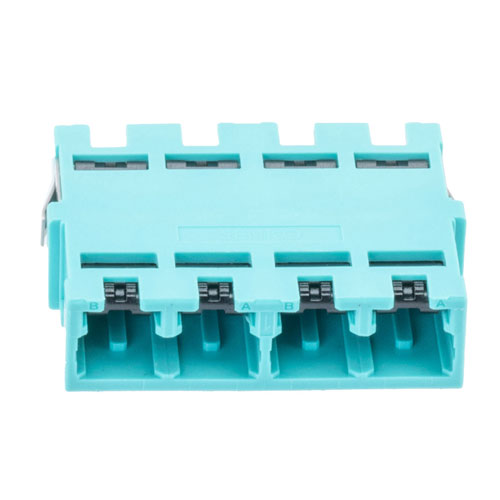 CS Quad Channel (8F) Adapter, without Flange, Aqua