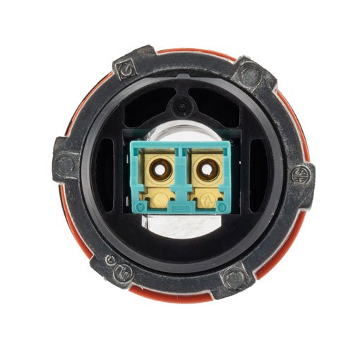 IP68 ODVA Compatible LC Bulkhead Duplex Adapter, MM, with Dust Cap