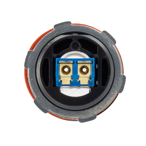 IP68 ODVA Compatible LC Bulkhead Duplex Adapter, SM, no Dust Cap
