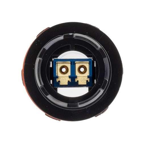 IP68 ODVA Compatible LC Inline Duplex Adapter, SM, no Dust Cap