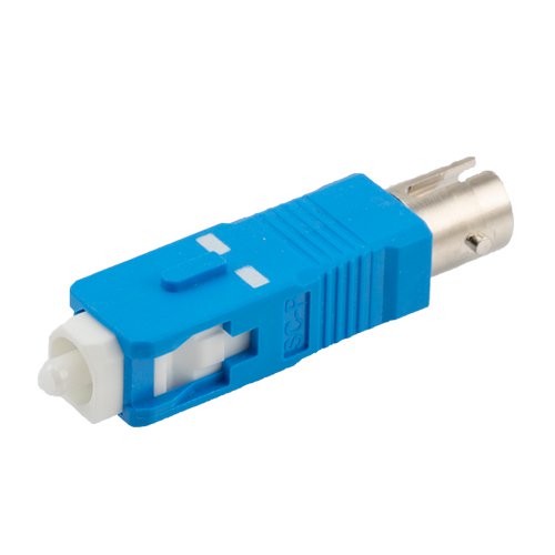 Hybrid Fiber Optic Adapter, SC Male to FC Female, Single Mode