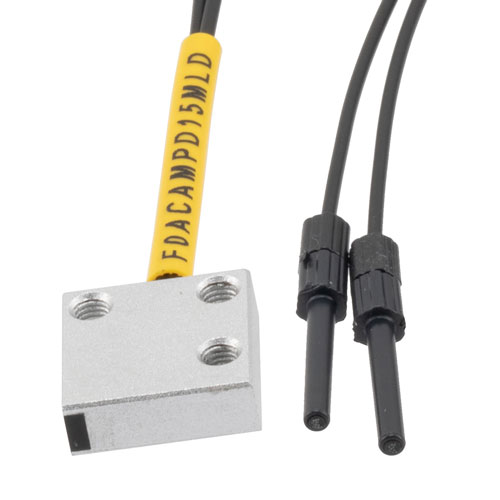 Fiber Optic Sensor Cable, 2M Array-type, Diffuse Reflection, R25 POF ...