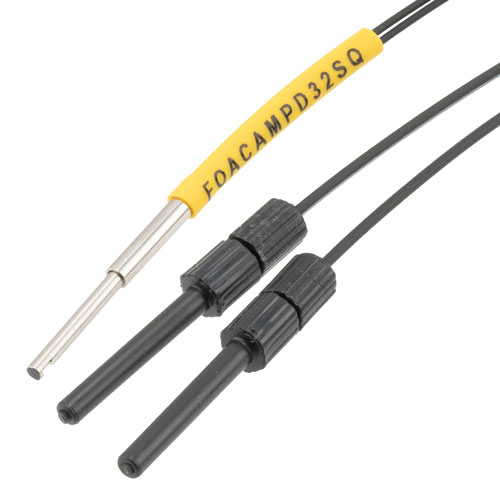 Fiber Optic Sensor Cable, 2M Side-view, Diffuse Reflection, R10 POF, M3 ...