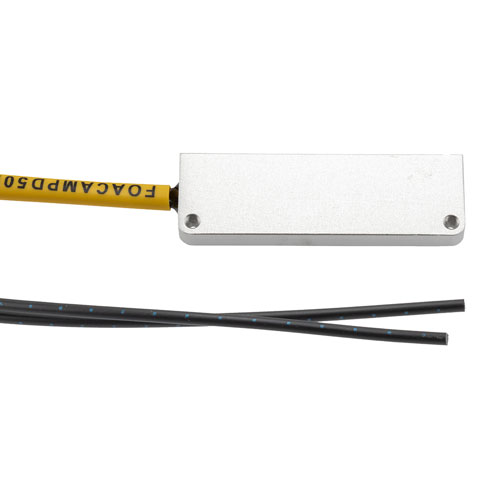 Fiber Optic Sensor Cable 2m Array Type Diffuse Reflection R25 Pof With Rectangular Sensing