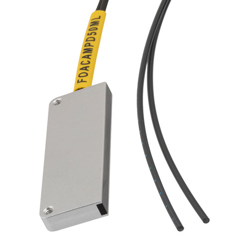 Fiber Optic Sensor Cable 2m Array Type Diffuse Reflection R25 Pof With Rectangular Sensing