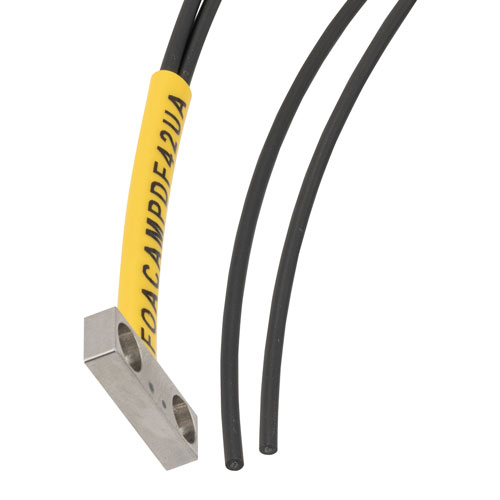 Fiber Optic Sensor Cable, 2M Flat Bracket Type, Diffuse Reflection, R2 ...