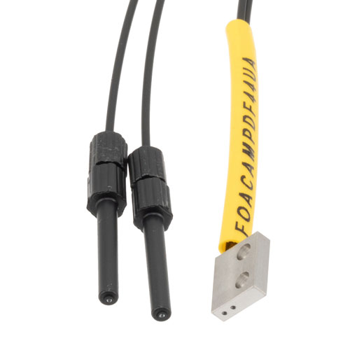 Fiber Optic Sensor Cable, 1M Flat Bracket Type, Diffuse Reflection, R2 ...