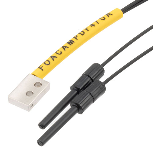 Fiber Optic Sensor Cable, 1M Flat Bracket Type, Diffuse Reflection, R2 ...