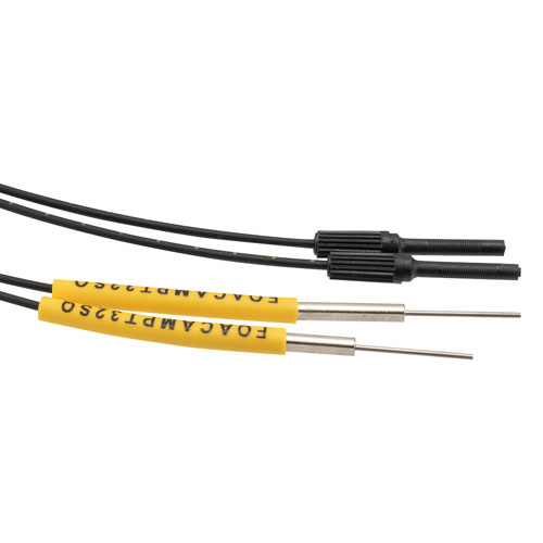 Fiber Optic Sensor Cable, 2M Side-view, Thru-beam, R10 POF, M2.5 ...