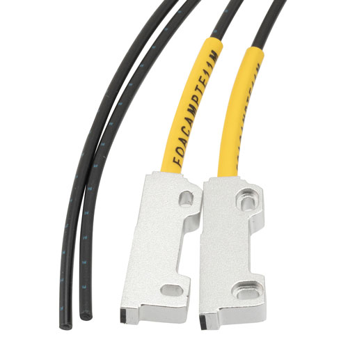 Fiber Optic Sensor Cable, 2M Array-type, Thru-beam, R25 POF with ...