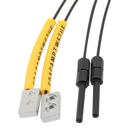 Fiber Optic Sensor Cable, 1M Flat Bracket Type, High Temp, Thru-beam ...