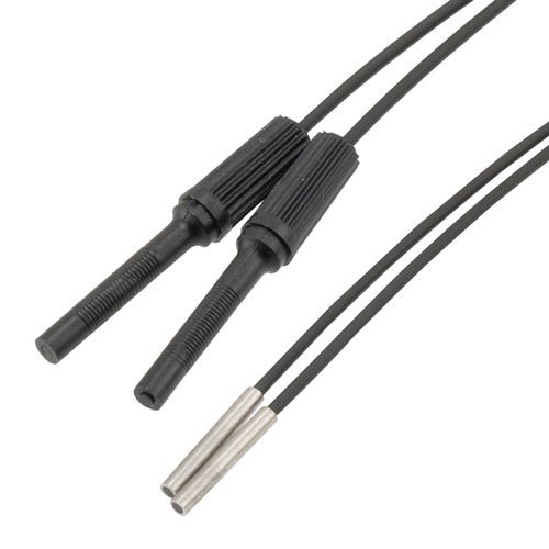 Fiber Optic Sensor Cable, 1M Small Bend Radius, Thru-beam, R4 POF, M1.5 ...