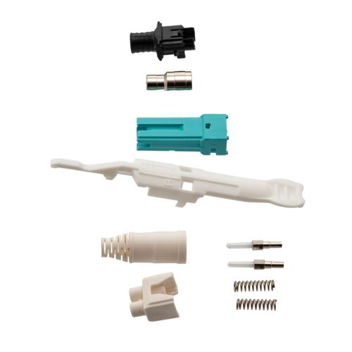CS Connector (2F), Multimode Fiber with UPC Polish, 3mm Boot and 55mm ...