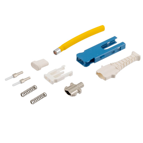 SN Connector (2F), Single Mode Fiber with UPC Polish and 2.0mm Cable