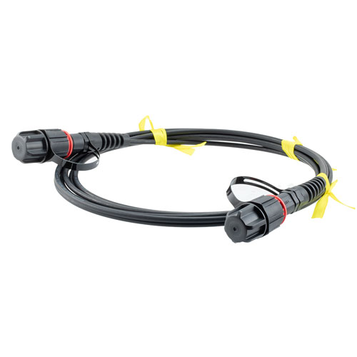IP68 ODVA Compatible, Duplex LC/APC to IP68 ODVA Compatible Duplex LC ...
