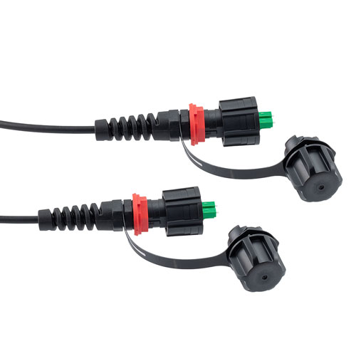 IP68 ODVA Compatible, Duplex LC/APC to IP68 ODVA Compatible Duplex LC ...