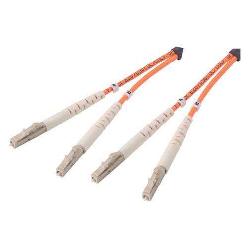 OM2 50/125, Multimode Fiber Cable, Dual LC / Dual LC, 10.0m - FODLC50-10