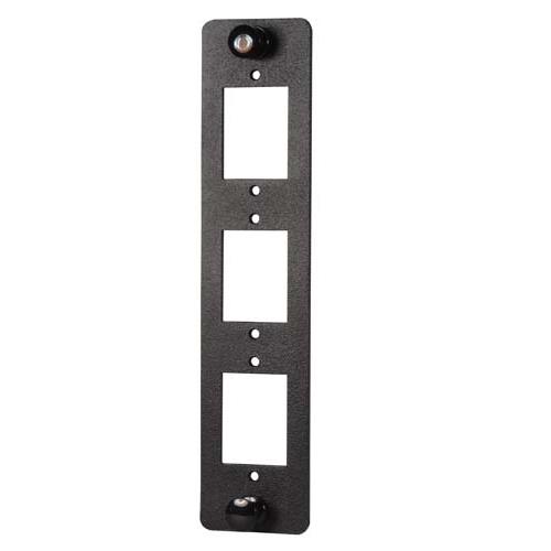 FSP Sub Panel, Blank Sub Panel with 3 ECF Style Openings, Black - FSP ...