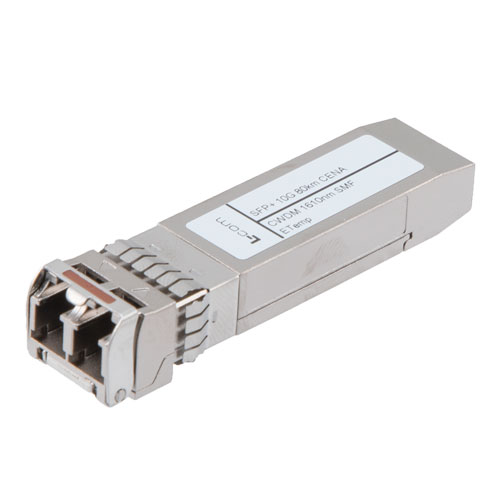 Fiber Optic Transceiver, SFP+, CWDM 1550nm, ZR SMF 80KM, 10G DDM, Ciena ...