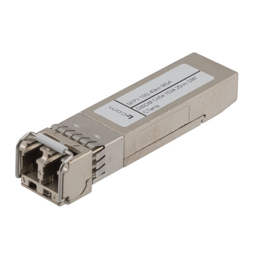 Fiber Optic Transceiver, SFP+, DWDM, Channel 47, ER SMF 40KM, 10G DDM ...