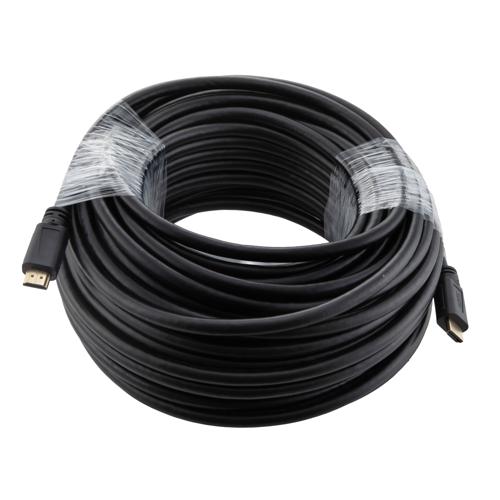 High Speed HDMI Cable, 4K@30Hz Resolution, Male to Male, 24 AWG, 100 FT