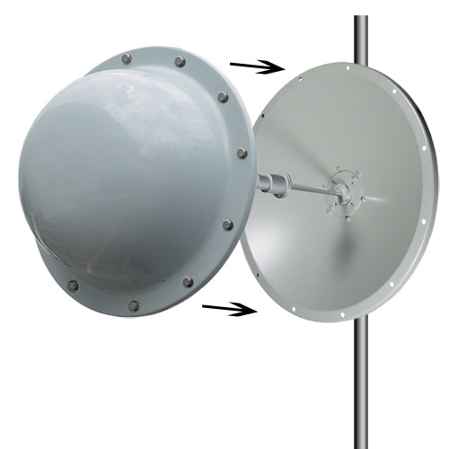 400mm Diameter Radome Cover for Parabolic Dish Antennas - HGR-04