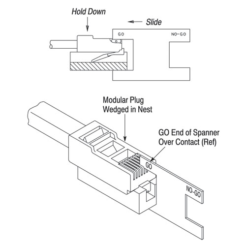 Modular Crimp Height Gauge - HTS-CHG