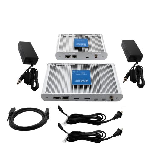 Icron USB 3-2-1 Raven 3204C, 4 Port USB 3.2 over Cat 6a/7 Point-to ...