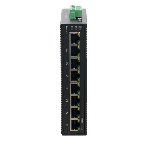 IES-Series 8 Port Industrial Ethernet Switch 8x RJ45 10/100/1000TX ...
