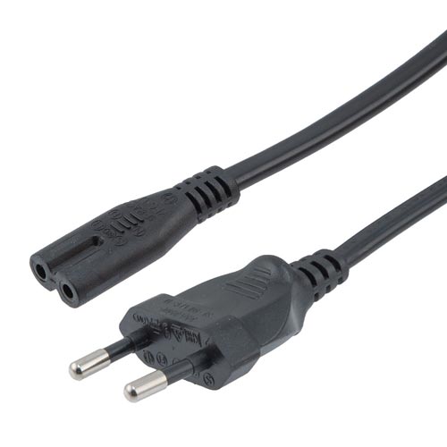 NBR6147 Type C to C7 International Power Cord - 2.5 Amp - 2M