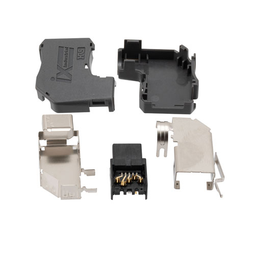 IX Industrial Right Angle Plug, 10gig, A Key for Ethernet ...