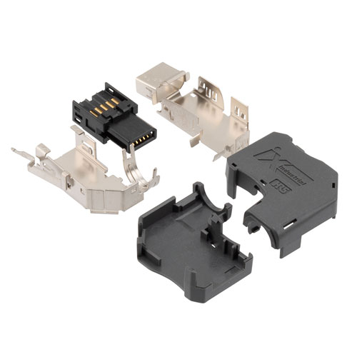 IX Industrial Right Angle Plug, 10gig, A Key for Ethernet ...