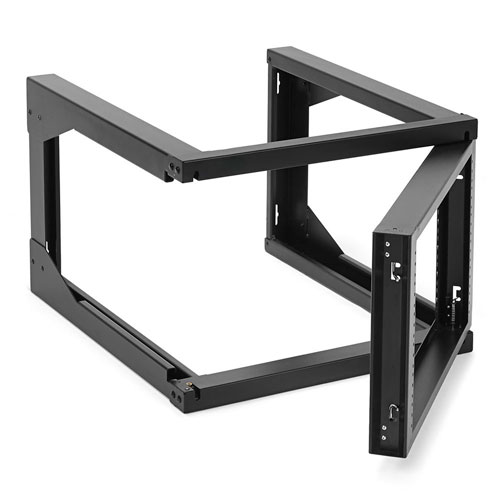 6U Swing Gate Wall Rack New Design (18" Depth)