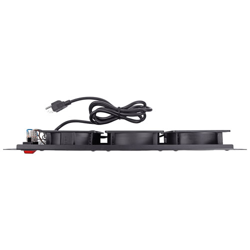3U Rack Mount Cooling Unit with 3 UL Listed Fans, 110v, with NEMA 5-15P ...