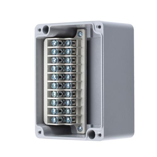 Aluminum Terminal Box, 10 point, Side mounting