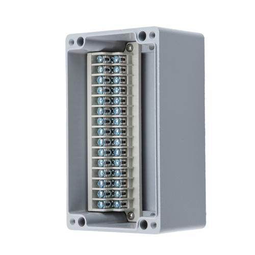 Aluminum Terminal Box, 15 point, Side mounting