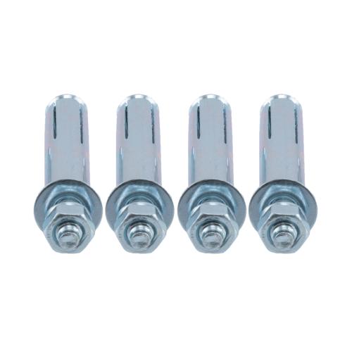 4 Pack, M6X12 Expansion anchor bolt