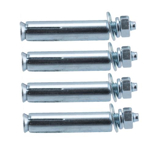 4 Pack, M6X12 Expansion anchor bolt