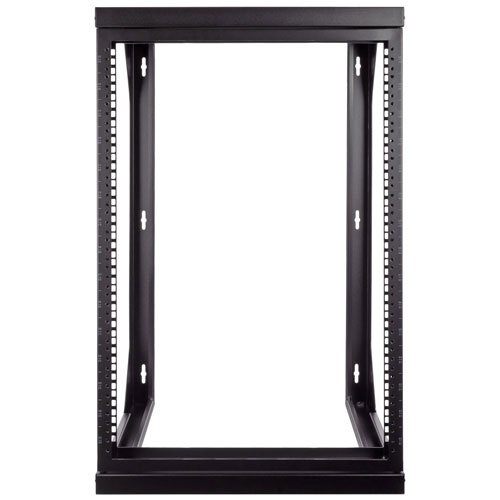 15U Swing Gate Open Wall Rack