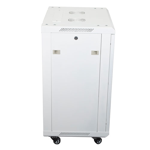 19 inch wide Network Cabinet, 15U, 17.7 inch (450mm) depth, RAL9003 ...