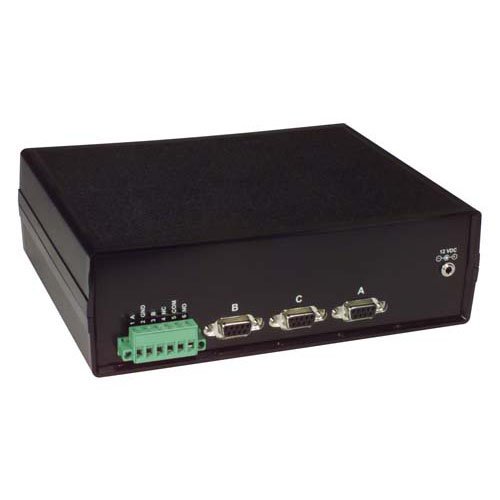 L-com DB9 A/B Switch Box - Latching - LC-SNSW-DB9-L