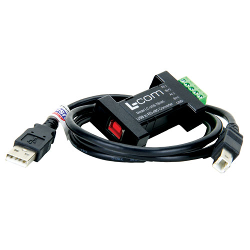 L-com 2 Wire RS485 to USB Converter, Terminal Block Interface - LC-USB ...
