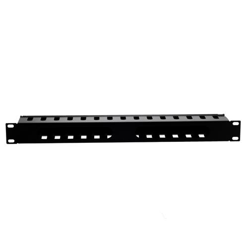 1U Cold Rolled Steel Horizontal Cable Manager, Rack Mount