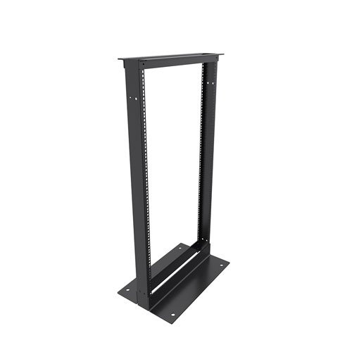 23 inch width, 2-Post Open Rack 25U Cage Nut